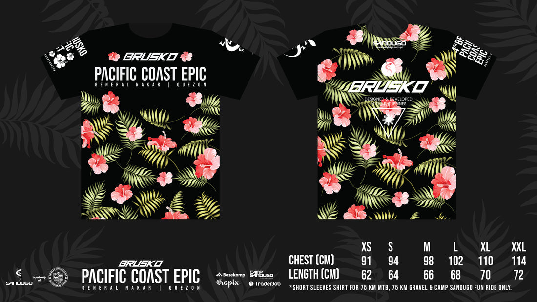 4th Brusko Pacific Coast Epic Limited Edition Technical Jersey – Sandugo