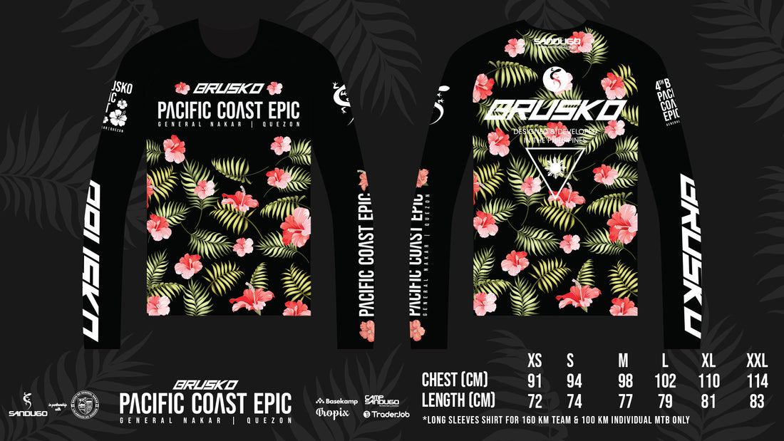 4th Brusko Pacific Coast Epic Limited Edition Technical Jersey – Sandugo